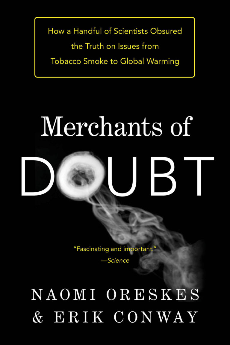Merchants of Doubt paperback cvr trans – Merchants of Doubt